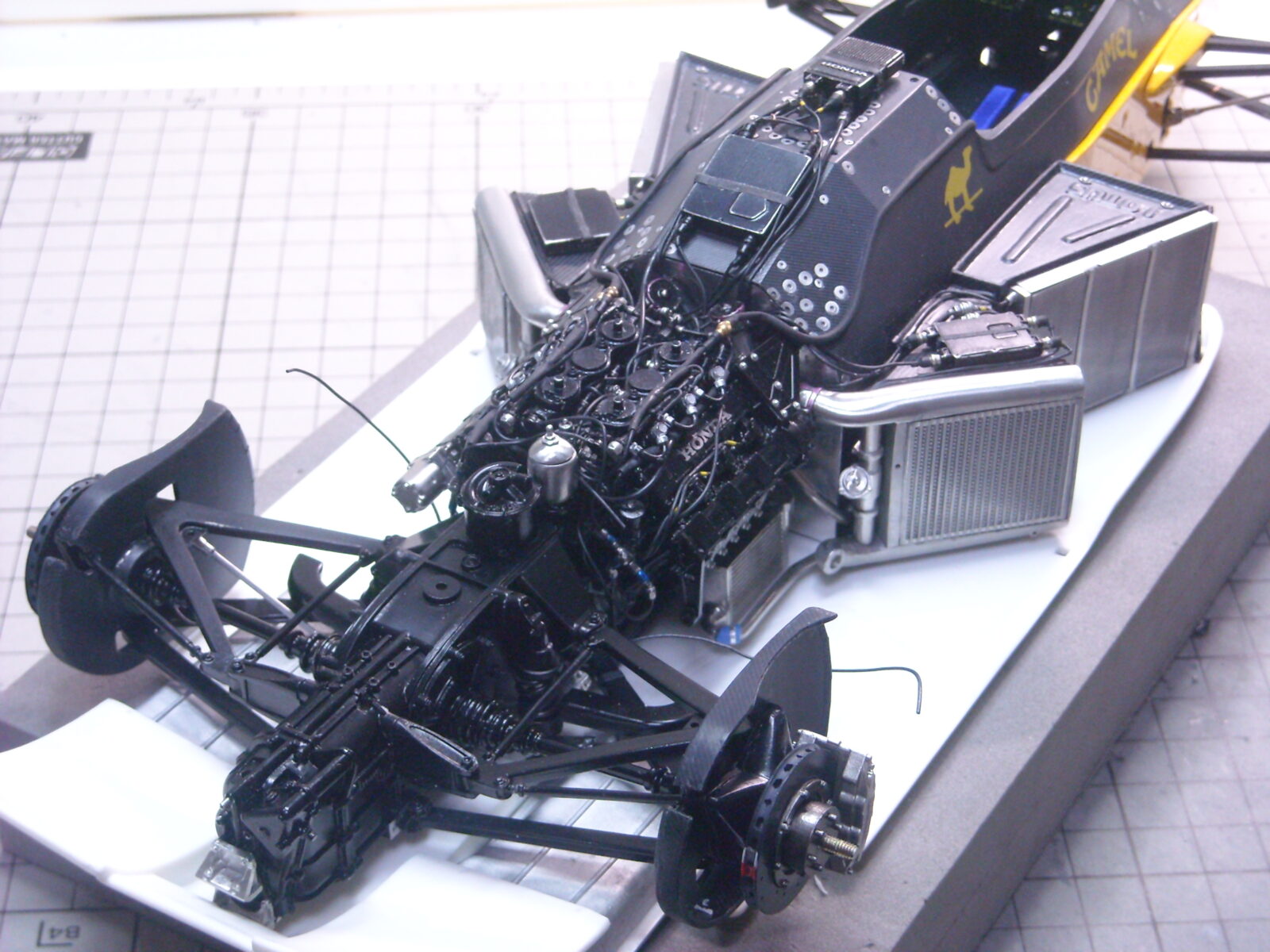 MFH 1/12 LOTUS 99T 製作ブログ ♯8【 最終回：完成 】 | Car modeling guide